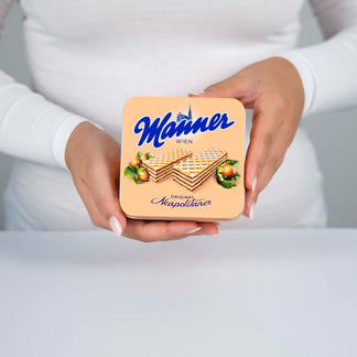 MANNER METALL DOSE mit 2 Packungen original Manner Schnitten – Austria ...